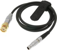 China 40 Inches Sound Devices Timecode Cable BNC To 5 Pin Lemo Male for sale
