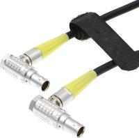 China 30 Inches Right Angle 7 Pin To 7 Pin Cable For Preston FIZ MDR Bartech for sale