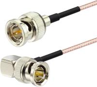 China BNC TO BNC SDI Coaxial Video Cable 12 Inches For BMCC Blackmagic BMPCC HD Antena for sale