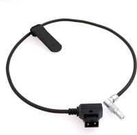 China Rotatable Right Angle 4 Pin Lemo To Dtap For Zacuto Kameleon EVF for sale