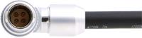 China Rotatable Right Angle 4 Pin Lemo To Dtap For Zacuto Kameleon EVF for sale
