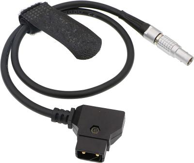 China 4MM OD Follow Focus Cable 2 Pin Lemo Male To D TAP For Bartech Focus Device Receiver for sale