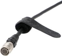 China Black 6 Pin Hirose Cable , Hr10a 7p 6s Cable For Basler GIGE AVT CCD Camera for sale
