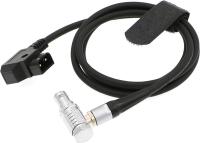 China 6 Pin Female D Tap To Lemo Cable , Red Epic Power Cable 0.75M Length for sale