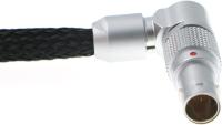 China 20 Inches Red Camera Monitor Cable Right Angle 2 Pin To 2 Pin For Red Komodo for sale