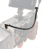 China 20 Inches Red Camera Monitor Cable Right Angle 2 Pin To 2 Pin For Red Komodo for sale