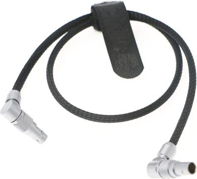 China 20 Inches Red Camera Monitor Cable Right Angle 2 Pin To 2 Pin For Red Komodo for sale