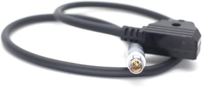 China Black Follow Focus Cable Dtap Male To RS Fischer 3 Pin Male for sale