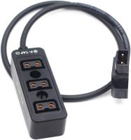 China Metal Triple D Tap Splitter Cable 0.5M For Photography Power for sale