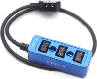 China Metal Triple D Tap Splitter Cable 0.5M For Photography Power for sale