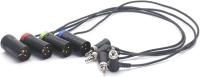 China ODM Lockable Camera Audio Cable , 3 Pin XLR Male To 3.5 Mm Cable For Sony D11 for sale