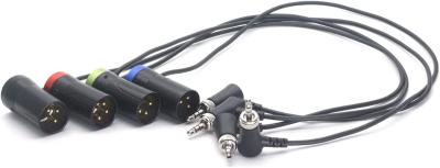 China ODM Lockable Camera Audio Cable , 3 Pin XLR Male To 3.5 Mm Cable For Sony D11 for sale