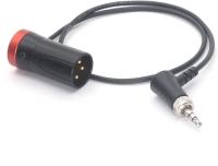 China ODM Lockable Camera Audio Cable , 3 Pin XLR Male To 3.5 Mm Cable For Sony D11 for sale