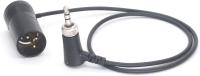 China ODM Lockable Camera Audio Cable , 3 Pin XLR Male To 3.5 Mm Cable For Sony D11 for sale