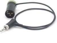 China ODM Lockable Camera Audio Cable , 3 Pin XLR Male To 3.5 Mm Cable For Sony D11 for sale