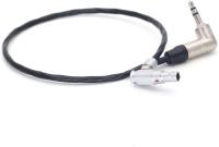 China Right Angle 00B 4pin To 3.5mm Audio Timecode Cable For Tentacle Sync Red Epic Red Scarlet-W for sale