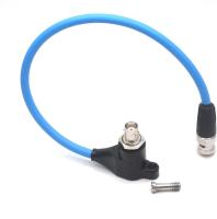 China 12G HD SDI Camera Cable BNC Male To Female 6 Inches Length For Cameras for sale