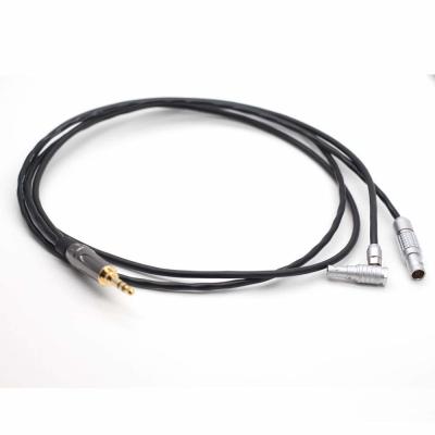 China 80cm Length Arri Alexa Mini Audio Cable Lemo 5 Pin To Jack3.5mm For Zaxcom IFB for sale