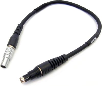 China BNVD Night Vision Accessories Cable Lemo Male 4 Pin To Right Angle Fischer 4 Pin for sale