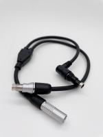 China Black 4 Pin Lemo Cable To Fischer 4 Pin 7 Pin For BNVD AVINS Night Vision Battery for sale
