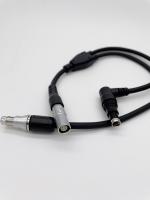 China Black 4 Pin Lemo Cable To Fischer 4 Pin 7 Pin For BNVD AVINS Night Vision Battery for sale