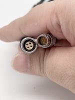 China Black 4 Pin Lemo Cable To Fischer 4 Pin 7 Pin For BNVD AVINS Night Vision Battery for sale
