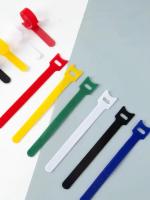 China Colorful Self Locking Nylon Cable Ties 150mm×12mm Size 6pcs / Pack for sale