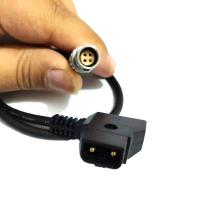 China 4 Pin Lemo To D Tap Power Cable For Canon C300 Mark2 C200 Camera for sale