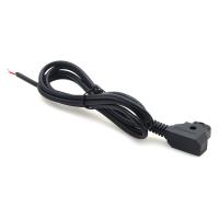 China 25 Inches D Tap Power Cable Straight Type With Flying Lead OEM ODM for sale