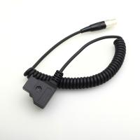 China Spring Type D Tap Power Cable D Tap To 4 Pin Mini XLR For TV Logic 058 056 for sale