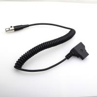 China Spring Type D Tap Power Cable D Tap To 4 Pin Mini XLR For TV Logic 058 056 for sale