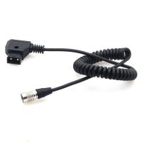 China ZOOM F4 F8 Recorder Power Supply Cable D-TAP To Hirose 4pin Colid Cable for sale