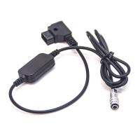 China BMPCC 4K 6K External Power Cable With Stable Voltage D-Tap To Weipu 4pin Cable for sale