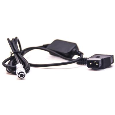 China BMPCC 4K 6K External Power Cable With Stable Voltage D-Tap To Weipu 4pin Cable for sale