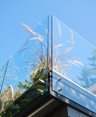 China Wall Mounted Glass Railing Standoffs Ss For Frameless Balustrade Stairs for sale