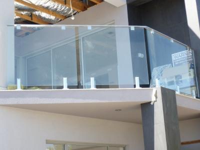 China Durable Toughened Glass Railing Interior Outside Glass Stair Railing for sale