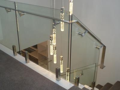 China SS 316 Modern Glass Railing Spigot Type Brushed Floor Top Mounted for sale