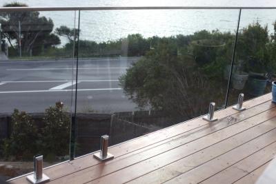 China Stainless Steel Glass Railing Spigot for Balustrade Handrail 42mm for sale