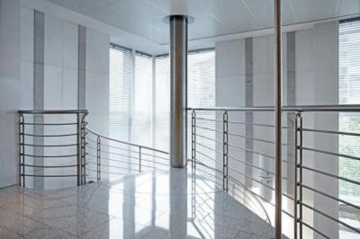 China Stainless Steel Side Wall Mounted Rod Railing Outdoor Polished 304 Grade for sale