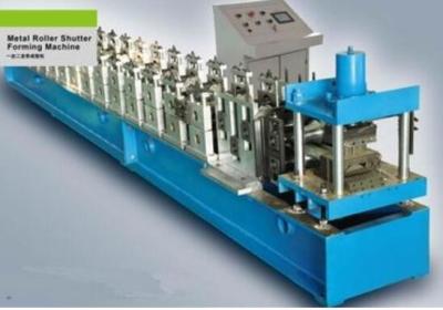 China Galvanized Cold Steel Sheet Roll Forming Machine , PU Shutter Door Roll Forming Machine for sale