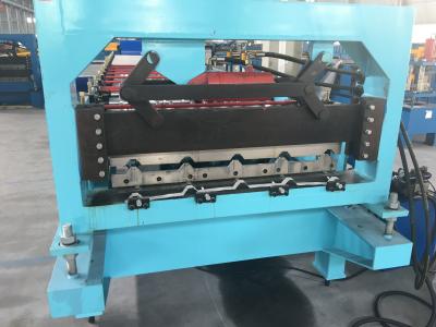 China 7.5KW Roofing Sheet Roll Forming Machine 3.5T Roof Panel Roll Forming Machine for sale