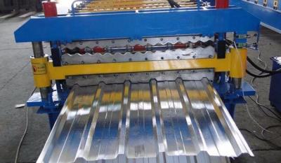 China Double Layer Roofing Metal Sheet Roll Forming Machine For PPGI / PPGL / GI / Aluminium for sale