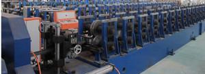 China Solar Panel Bracket Shutter Roll Forming Machine 12-15m / Min Chain Drive Storage for sale