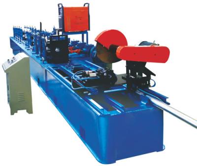 China Chain Transmission Iron Rolling Shutter Roll Forming Machine 12 Stations for sale