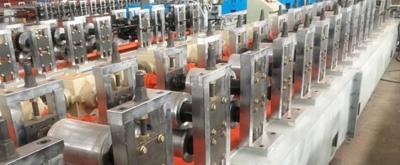China 0.5 - 1.2mm / 1.5 - 2.5mm Rolling Shutter Roll Forming Machine For Shutter Door for sale