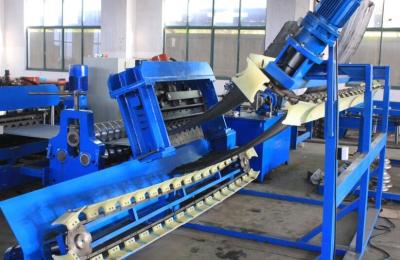China Spiral Steel Silo Roll Forming Machine Column Beam Roll Forming Equipment for sale