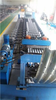 China Metal Roll Forming Machine , Galvanized Corrugated Steel Silo Forming Machine for sale