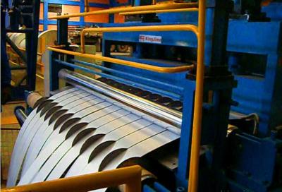 China Hydraulic Steel Coil Slitting Line , Rolled Steel Sheet Slitting Machine for sale