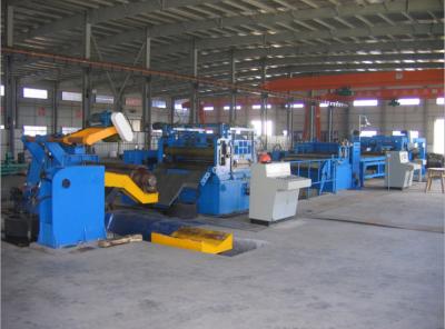 China High Speed Slitting Line Machine 10mx4m Size Metal Sheet Cutting Machine for sale