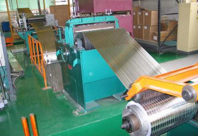 China Galvanized Steel Coil Slitting Line , 2 X 850 Hydraulic Sheet Metal Slitter Machine for sale